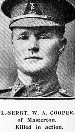 William Albert Cooper - Online Cenotaph - Auckland War Memorial Museum