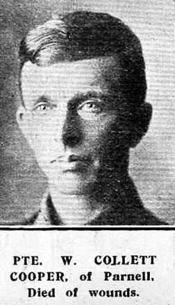 William Collett Cooper - Online Cenotaph - Auckland War Memorial Museum