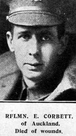 Eric Corbett - Online Cenotaph - Auckland War Memorial Museum