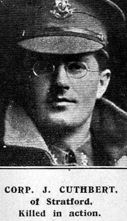 John Cuthbert - Online Cenotaph - Auckland War Memorial Museum