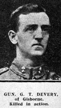 George Thomas Devery - Online Cenotaph - Auckland War Memorial Museum