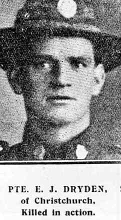Edward James Dryden - Online Cenotaph - Auckland War Memorial Museum
