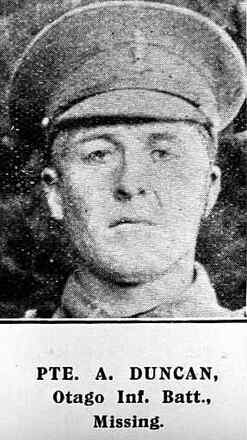 Alexander Duncan - Online Cenotaph - Auckland War Memorial Museum