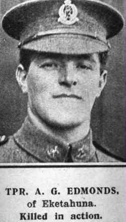 Albert George Edmonds - Online Cenotaph - Auckland War Memorial Museum