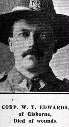 Walter Thomas Edwards - Online Cenotaph - Auckland War Memorial Museum