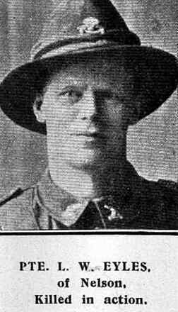 Lawrence William Eyles - Online Cenotaph - Auckland War Memorial Museum