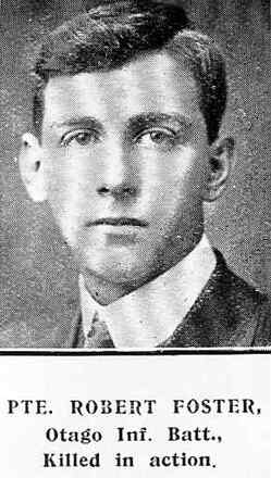 Robert Foster - Online Cenotaph - Auckland War Memorial Museum