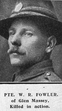 William Fowler - Online Cenotaph - Auckland War Memorial Museum