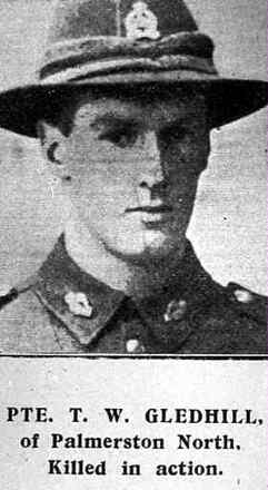 Thomas Wilfred Gledhill - Online Cenotaph - Auckland War Memorial Museum