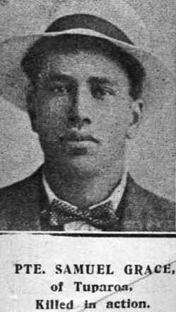 Samuel Grace - Online Cenotaph - Auckland War Memorial Museum
