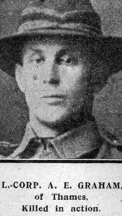 Albert Edward Graham - Online Cenotaph - Auckland War Memorial Museum