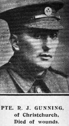 Robert James Gunning - Online Cenotaph - Auckland War Memorial Museum