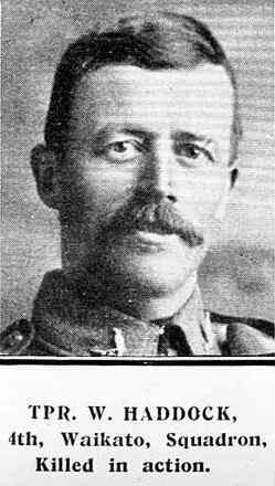 William Haddock - Online Cenotaph - Auckland War Memorial Museum
