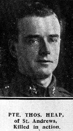 Thomas Heap - Online Cenotaph - Auckland War Memorial Museum