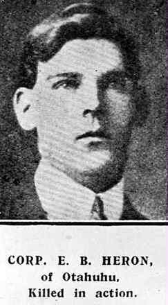 Edward Britton Heron - Online Cenotaph - Auckland War Memorial Museum