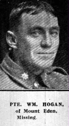 William Hogan - Online Cenotaph - Auckland War Memorial Museum