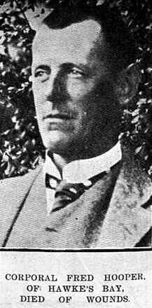 Frederick John Hooper - Online Cenotaph - Auckland War Memorial Museum