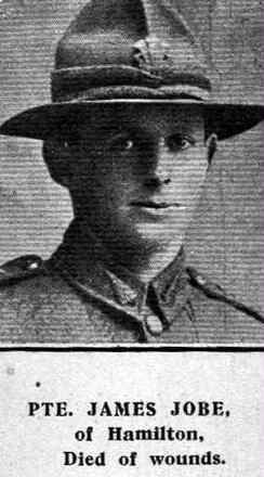 James Jobe - Online Cenotaph - Auckland War Memorial Museum