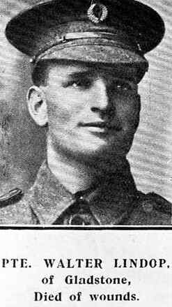 Walter Harry Lindop - Online Cenotaph - Auckland War Memorial Museum