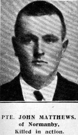 John Matthews - Online Cenotaph - Auckland War Memorial Museum