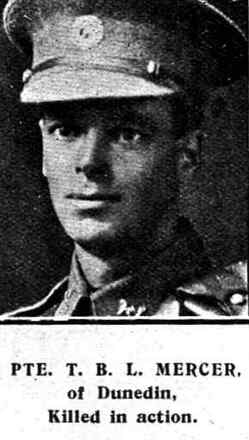 Thomas Mercer - Online Cenotaph - Auckland War Memorial Museum