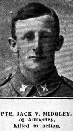 Jack Vernon Midgley - Online Cenotaph - Auckland War Memorial Museum