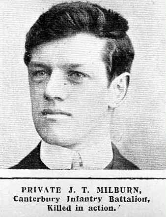 John Thomas Milburn - Online Cenotaph - Auckland War Memorial Museum
