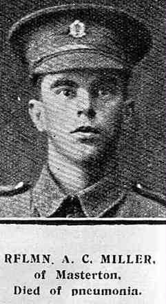 Arthur Clements Miller - Online Cenotaph - Auckland War Memorial Museum