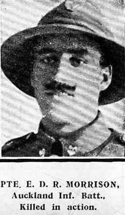 Edwin Duncan Rutherford Morrison - Online Cenotaph - Auckland War ...
