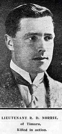 Robert Daniel Norrie - Online Cenotaph - Auckland War Memorial Museum