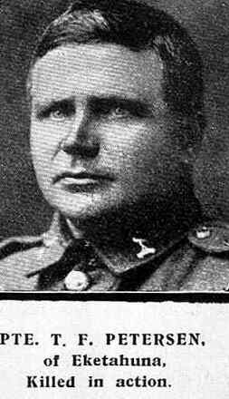 Timis Fred Petersen - Online Cenotaph - Auckland War Memorial Museum