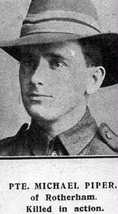 Michael Piper - Online Cenotaph - Auckland War Memorial Museum