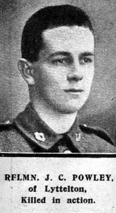 John Crosweller Powley - Online Cenotaph - Auckland War Memorial Museum