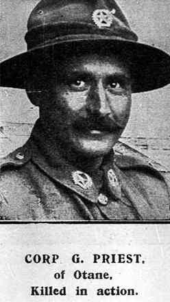 George Priest - Online Cenotaph - Auckland War Memorial Museum