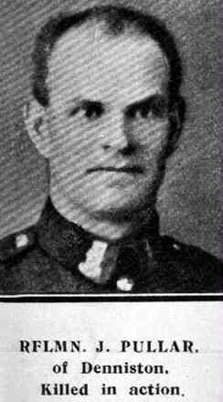 James Pullar - Online Cenotaph - Auckland War Memorial Museum