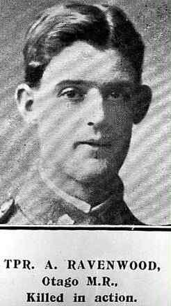Archibald Ravenwood - Online Cenotaph - Auckland War Memorial Museum