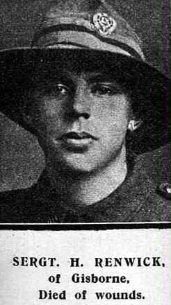 Harold Renwick - Online Cenotaph - Auckland War Memorial Museum