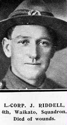 John Riddell - Online Cenotaph - Auckland War Memorial Museum
