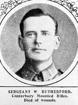 William Rutherford - Online Cenotaph - Auckland War Memorial Museum