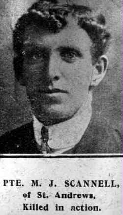 Michael James Scannell - Online Cenotaph - Auckland War Memorial Museum