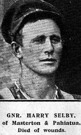 Harry Selby - Online Cenotaph - Auckland War Memorial Museum