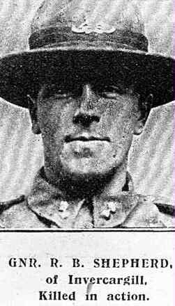 Robert Britton Shepherd - Online Cenotaph - Auckland War Memorial Museum