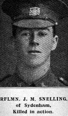 Joseph Moses Snelling - Online Cenotaph - Auckland War Memorial Museum