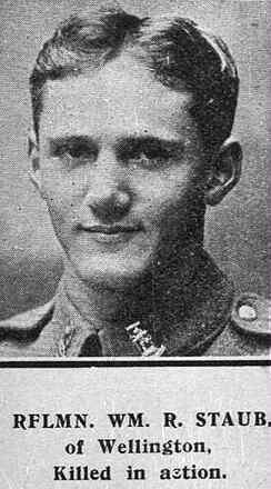 William Robson Staub - Online Cenotaph - Auckland War Memorial Museum