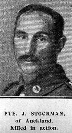 Joseph Stockman - Online Cenotaph - Auckland War Memorial Museum