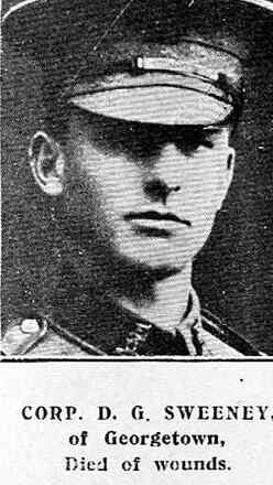 Daniel George Sweeney - Online Cenotaph - Auckland War Memorial Museum