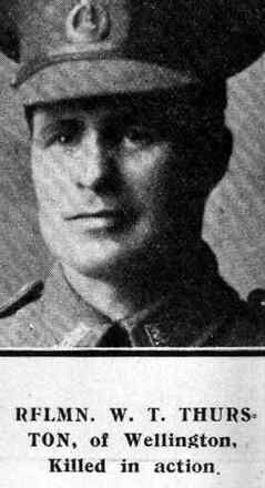 William Peter Thurston - Online Cenotaph - Auckland War Memorial Museum