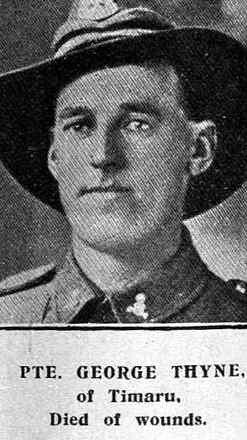George Thyne - Online Cenotaph - Auckland War Memorial Museum