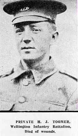 Harold James Toomer - Online Cenotaph - Auckland War Memorial Museum