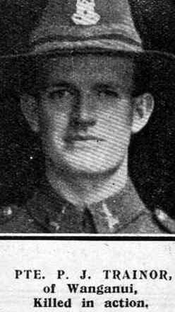 Peter James Trainor - Online Cenotaph - Auckland War Memorial Museum